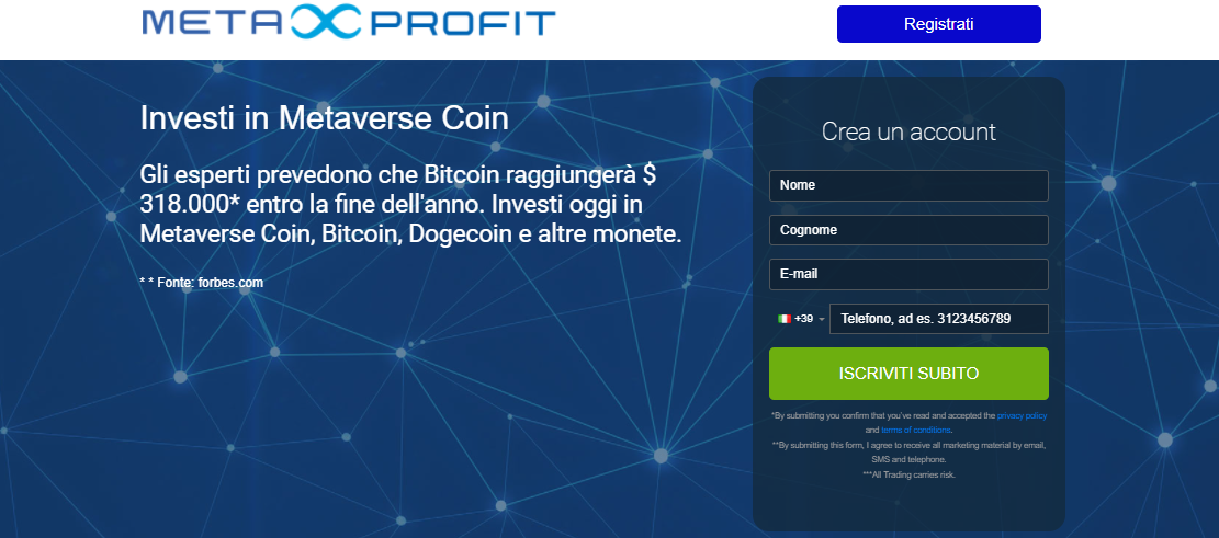 Meta Profit, Cos'è? Opinioni e Recensioni sul web. Tutta la Verità
